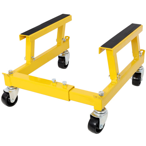ATV Motorcycle Engine Cradle Dolly 1500lbs Capacity Adjustable Width H ...